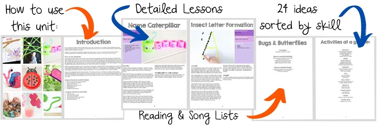 Bugs and Butterflies Preschool Activities – 24 Hands-On Learning Ideas ...