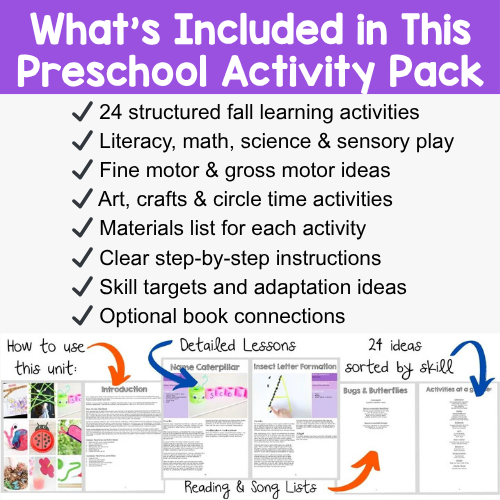 Bugs and Butterflies Preschool Activities – 24 Hands-On Learning Ideas ...