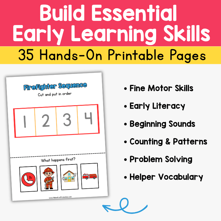 Community Helpers Learning Kit – Printable PDF - Make Fun Printables